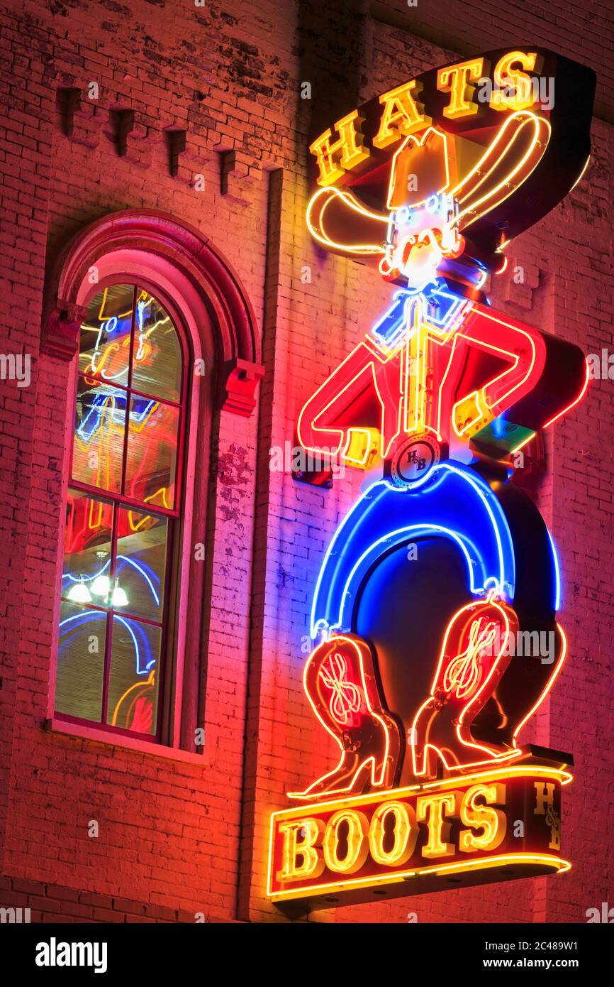 Street Sign Broadway Nashville High Resolution Stock Photography and ...