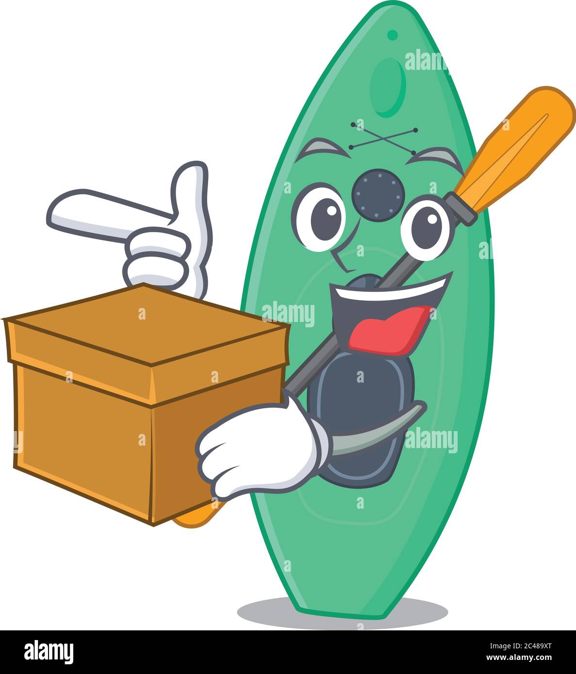 Canoe Distribution Stock Vector Images - Alamy