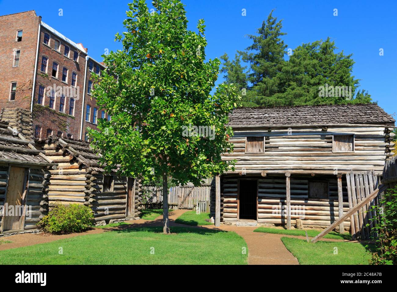 Fort nashborough hi-res stock photography and images - Alamy