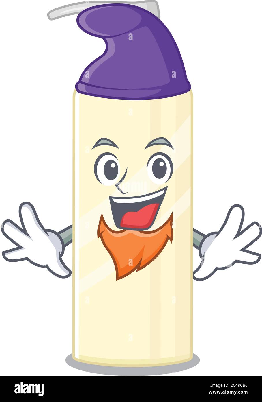 A gorgeous cartoon design of hair mask as an Elf fairytale character ...