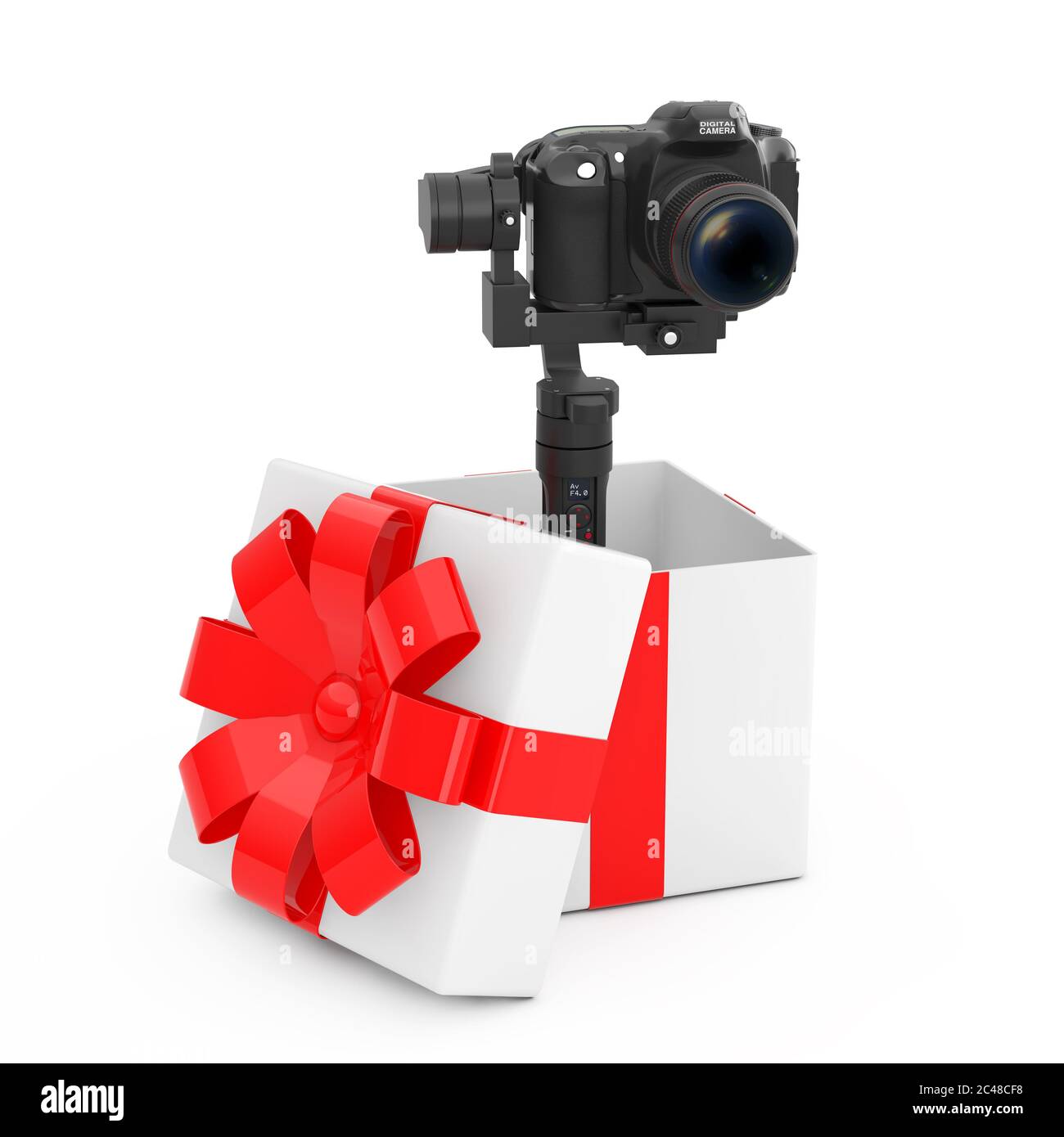 DSLR or Video Camera Gimbal Stabilization Tripod System Come Out of the ...