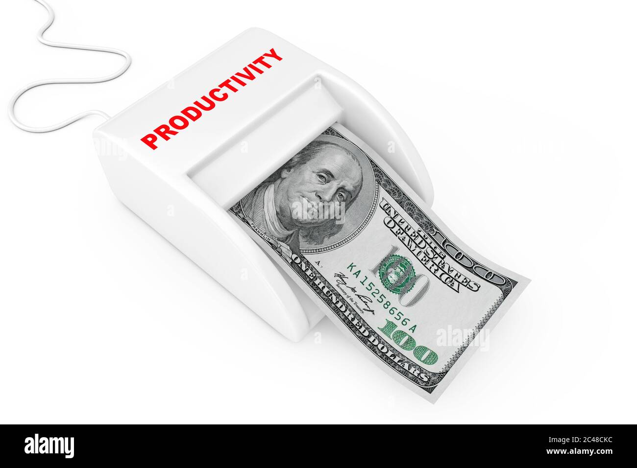 Make Money with Productivity Concept. Money Maker Productivity Machine ...