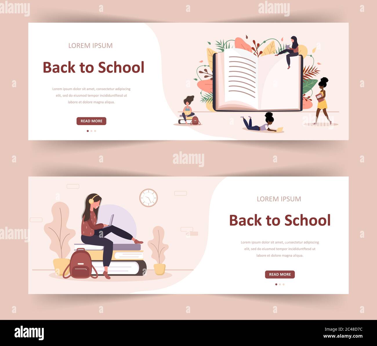 Arab girls school Stock Vector Images - Alamy