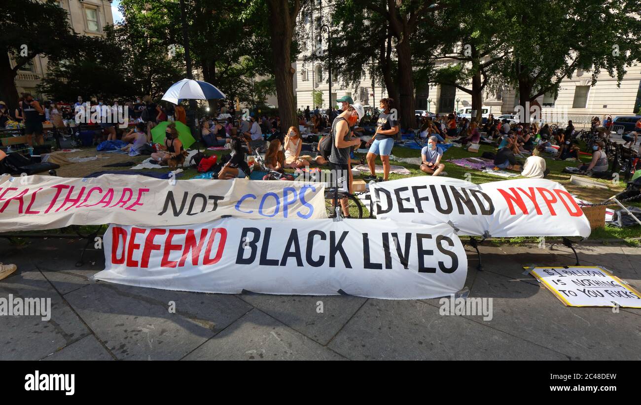 Defund the police fund the community hi-res stock photography and ...