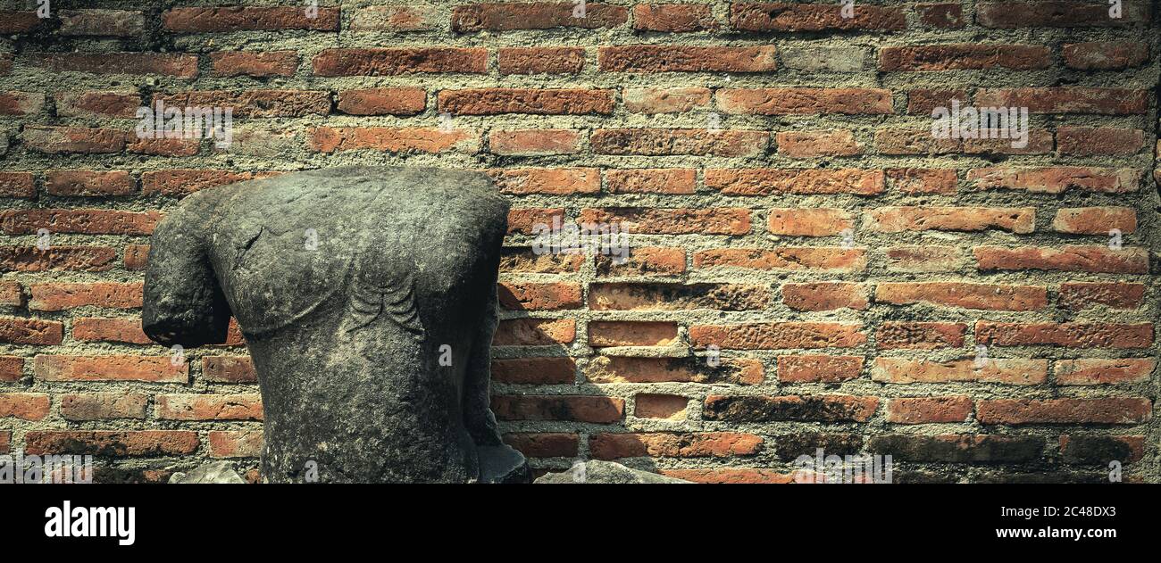 Ayutthaya archaeological decay hi-res stock photography and images - Alamy