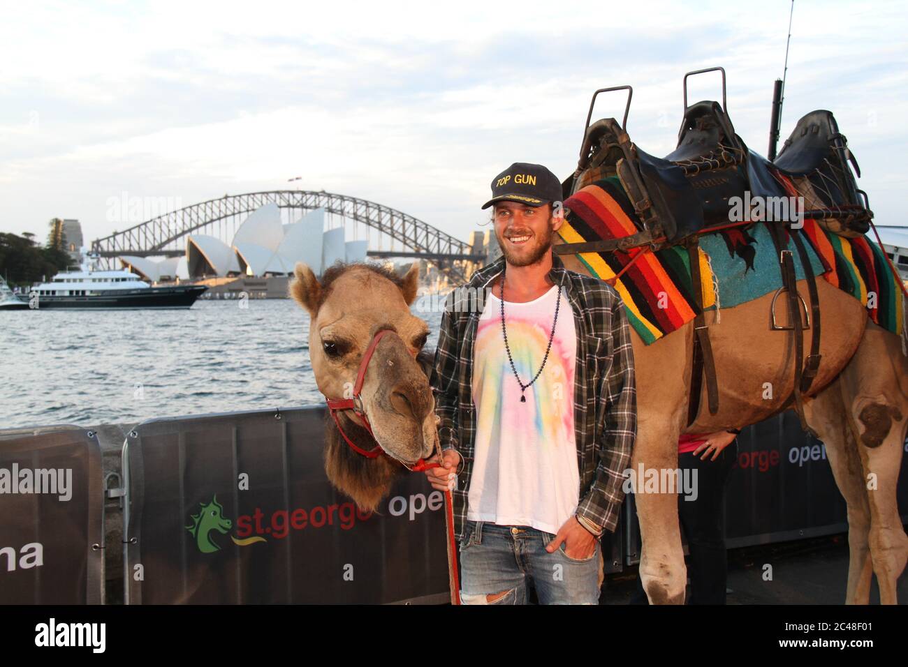 Actor Tyler Atkins (Puberty Blues) arrives on the red carpet for the ...