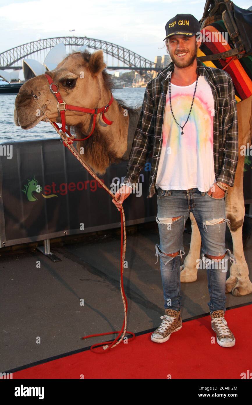 Actor Tyler Atkins (Puberty Blues) arrives on the red carpet for the ...