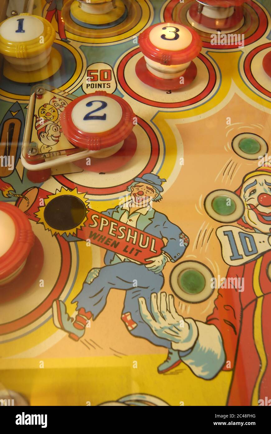 Pinball bumpers hi-res stock photography and images - Alamy