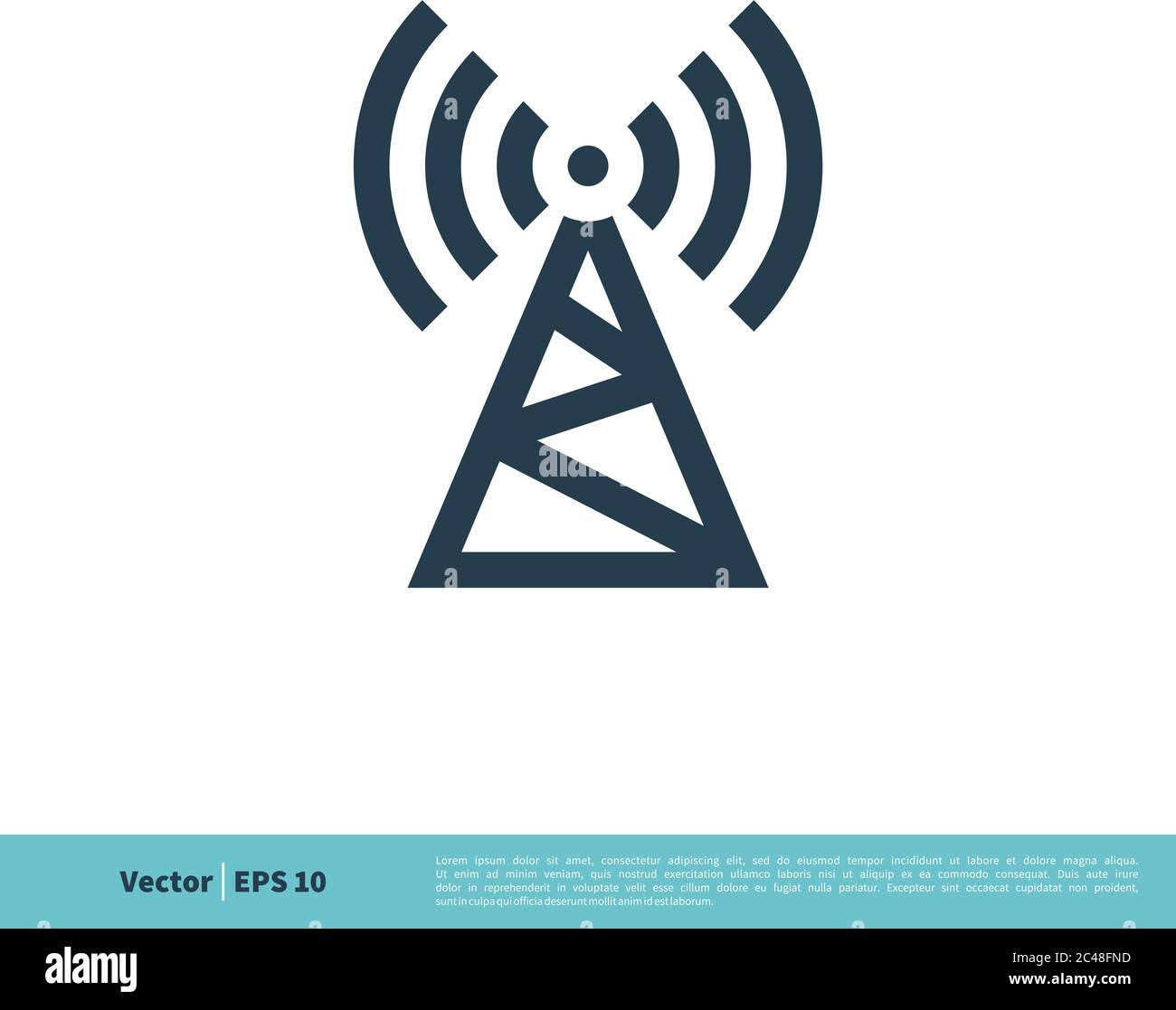 Communication Tower Logo