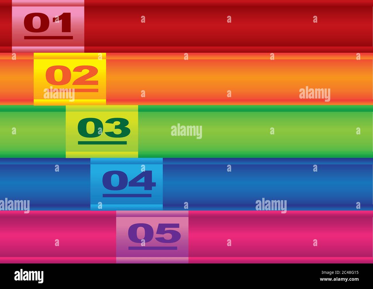 Layout label design with numbers Stock Vector Image & Art - Alamy