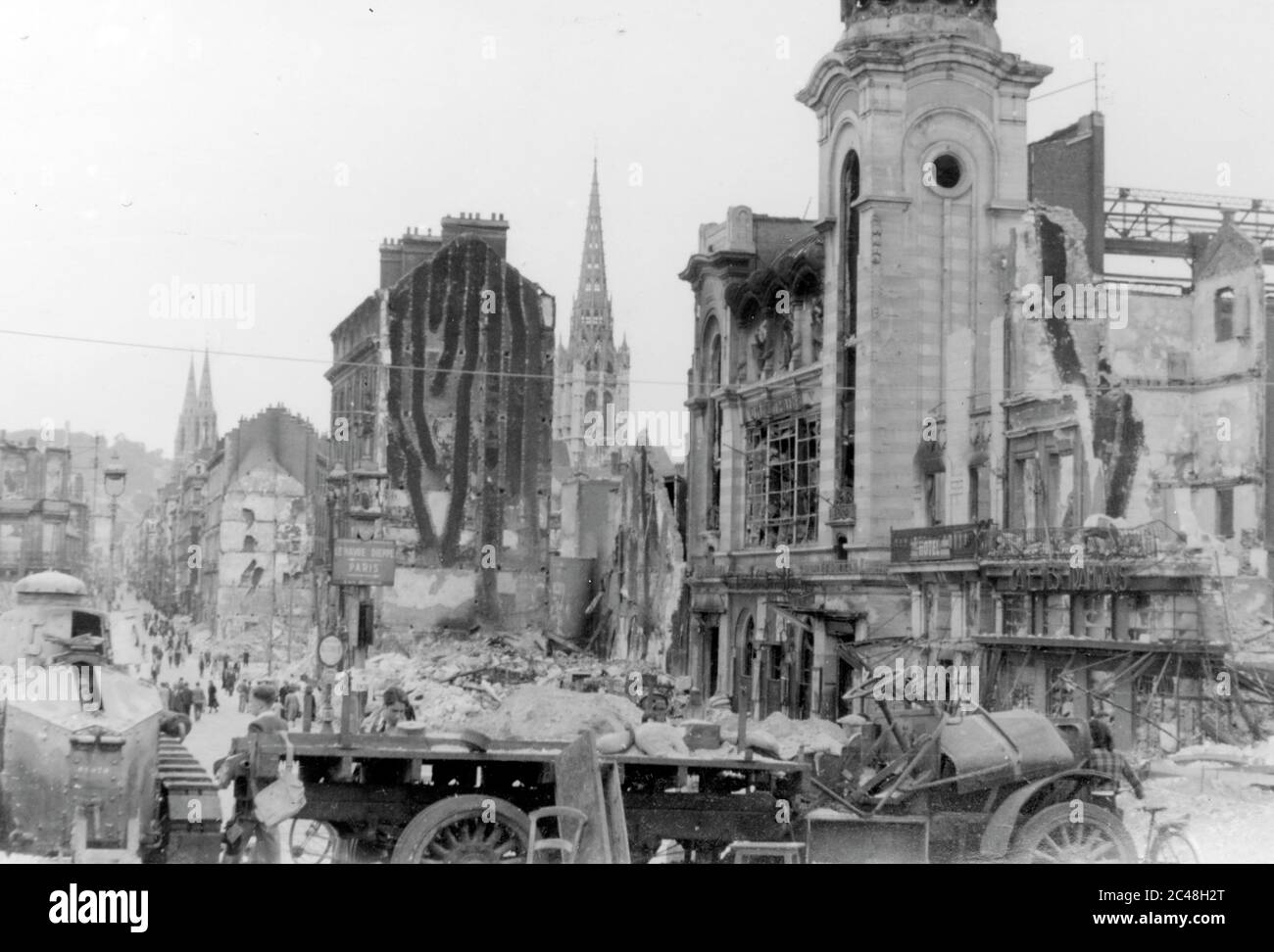 Events: WW2 - WWII Nazi Wehrmacht soldiers destroy and occupy North of ...