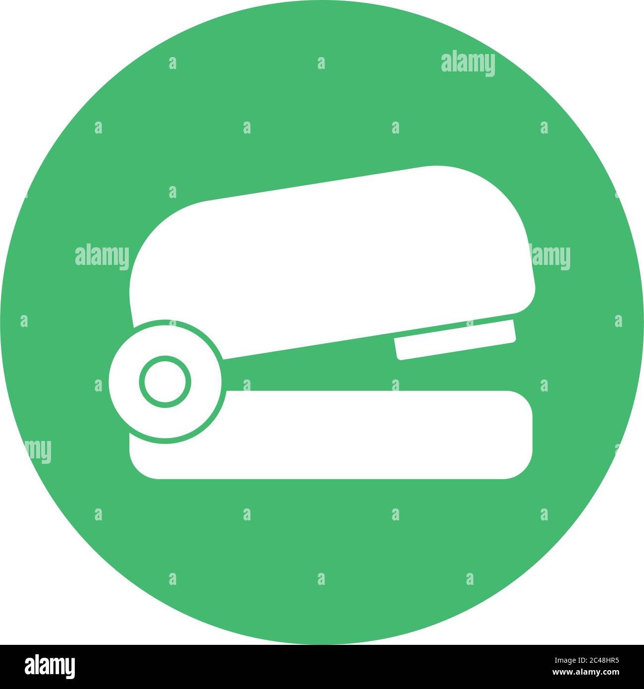 stapler block style icon design, Paper document data archive office ...