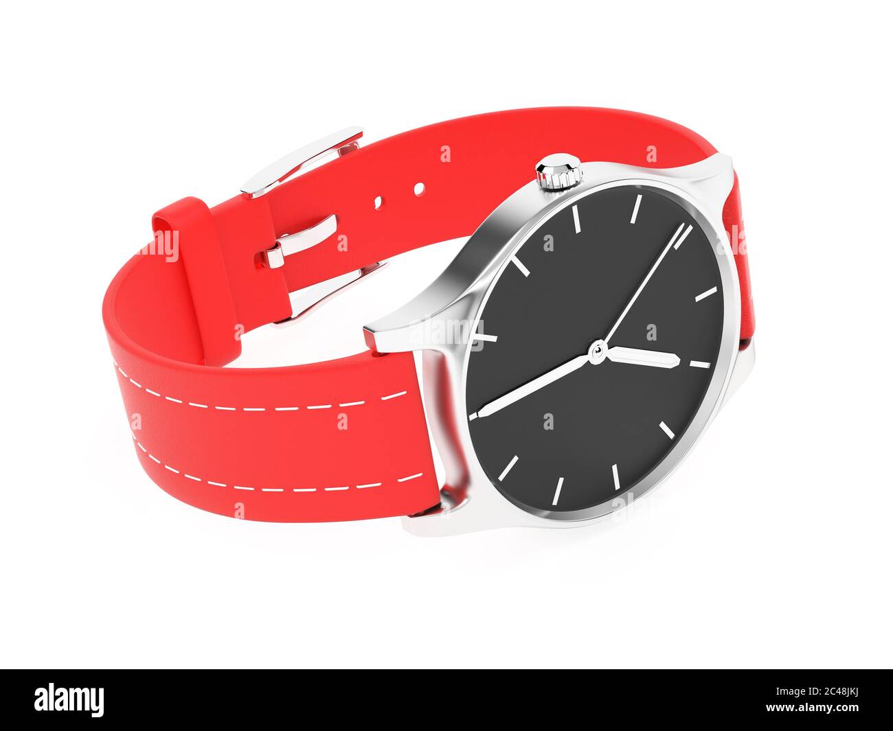 Black leather watch hi-res stock photography and images - Alamy