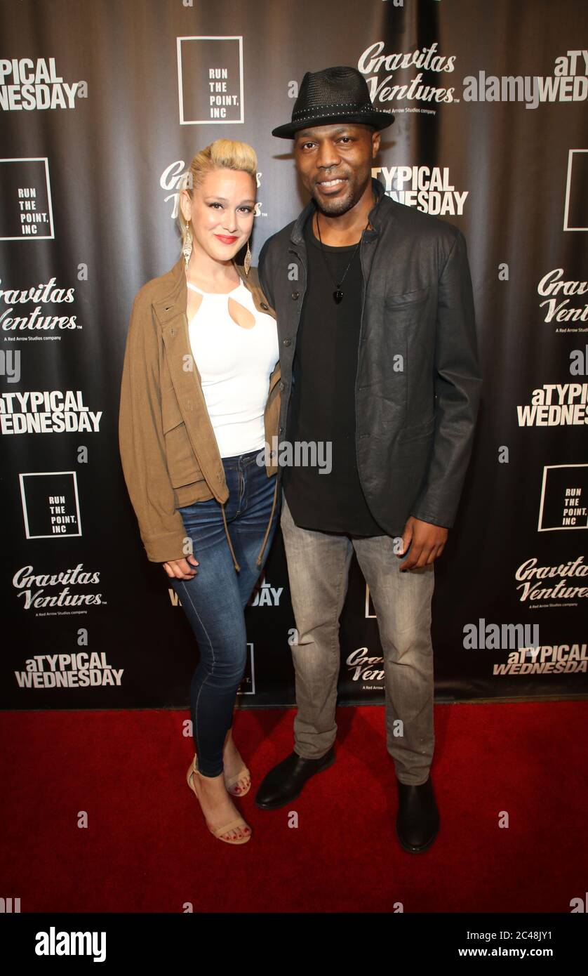 Los Angeles, Ca. 24th June, 2020. Jerrod Paige, Evelyn Stepp, at "aTypical Wednesday" Los ...