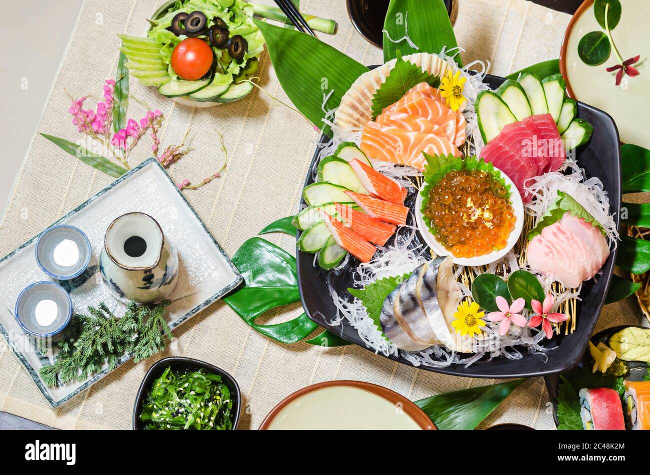 Japanese food mix on hi-res stock photography and images - Alamy