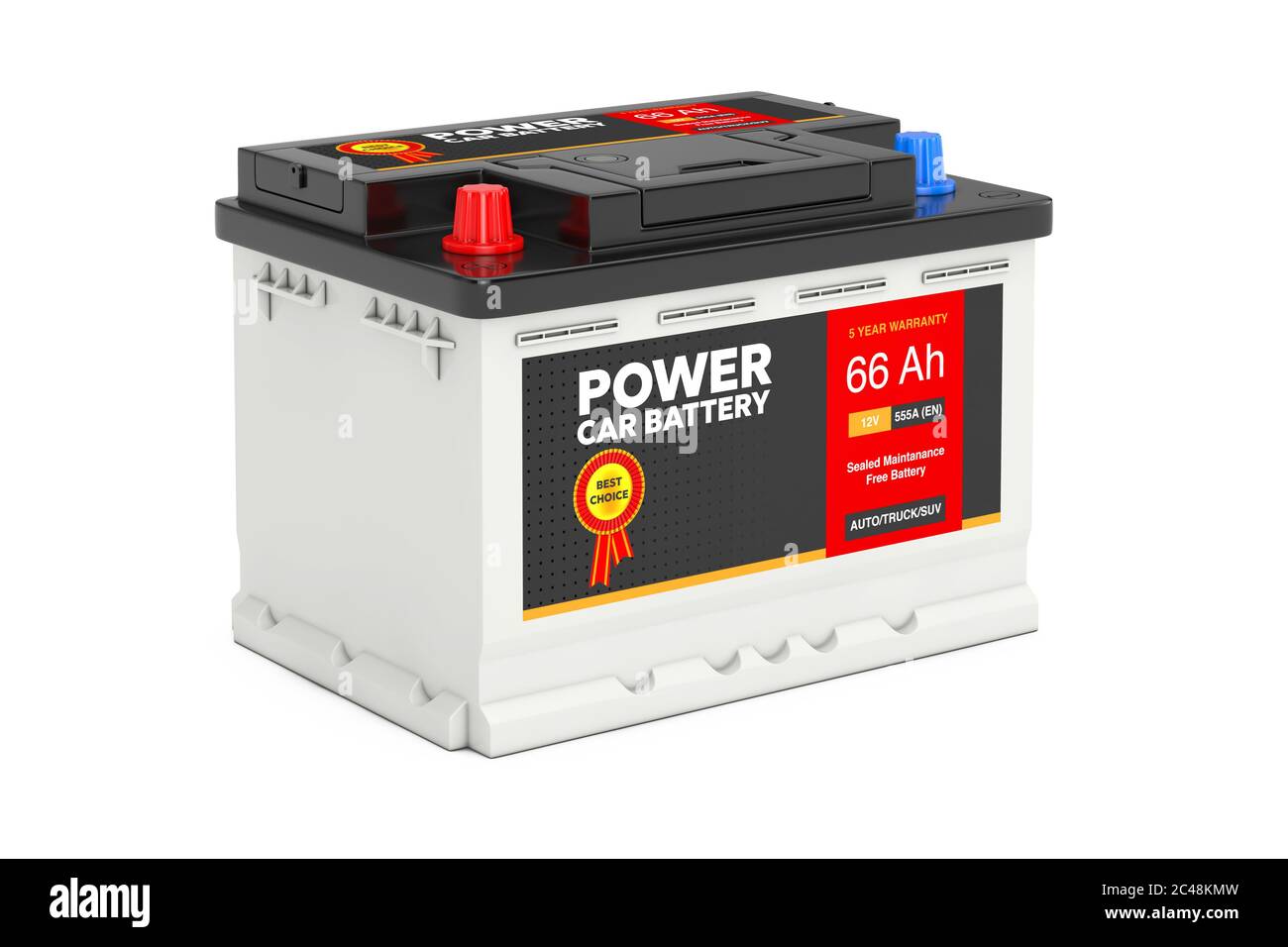 Old accumulator isolated on white hi-res stock photography and images ...