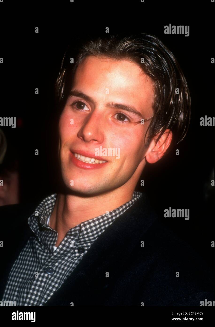 Westwood, California, USA 9th November 1995 Actor Christian Oliver ...