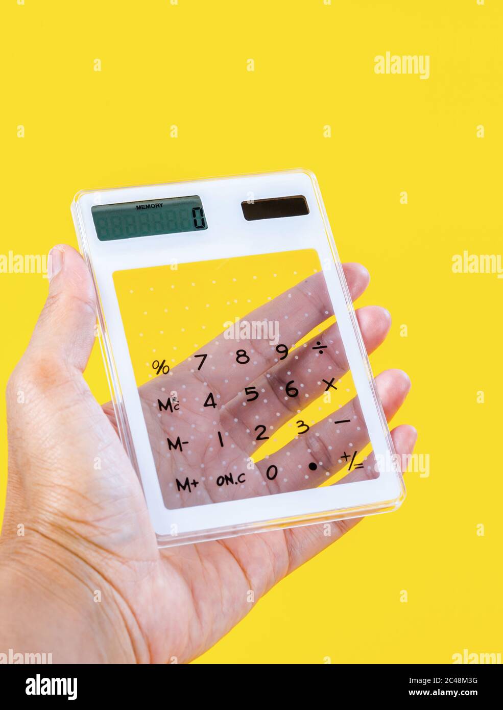 Digital calculator hi-res stock photography and images - Alamy
