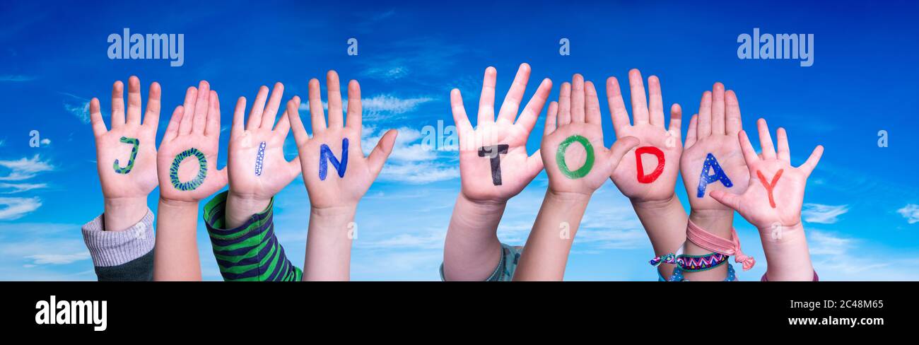 Join children hi-res stock photography and images - Alamy