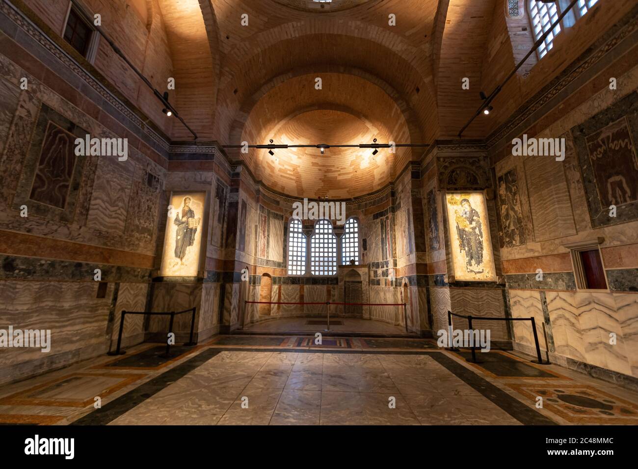 Inside of Chora Church in Istanbul City, Turkey Stock Photo - Alamy