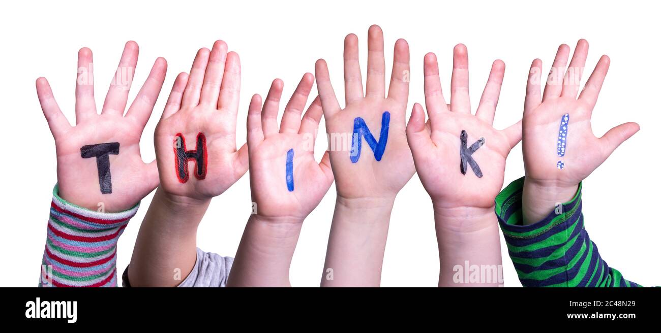 Creative thinking children hi-res stock photography and images - Alamy