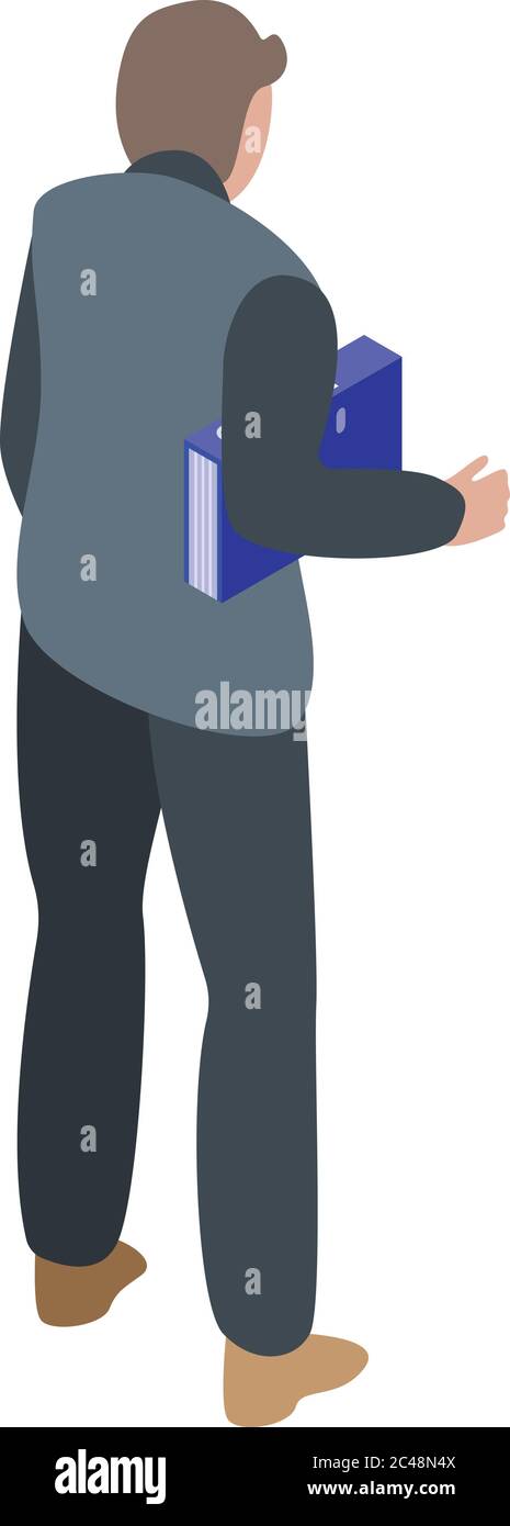 Project office manager icon, isometric style Stock Vector Image & Art ...