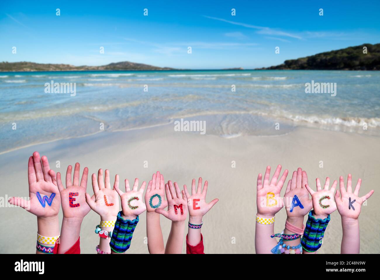 Welcome back kids hi-res stock photography and images - Alamy