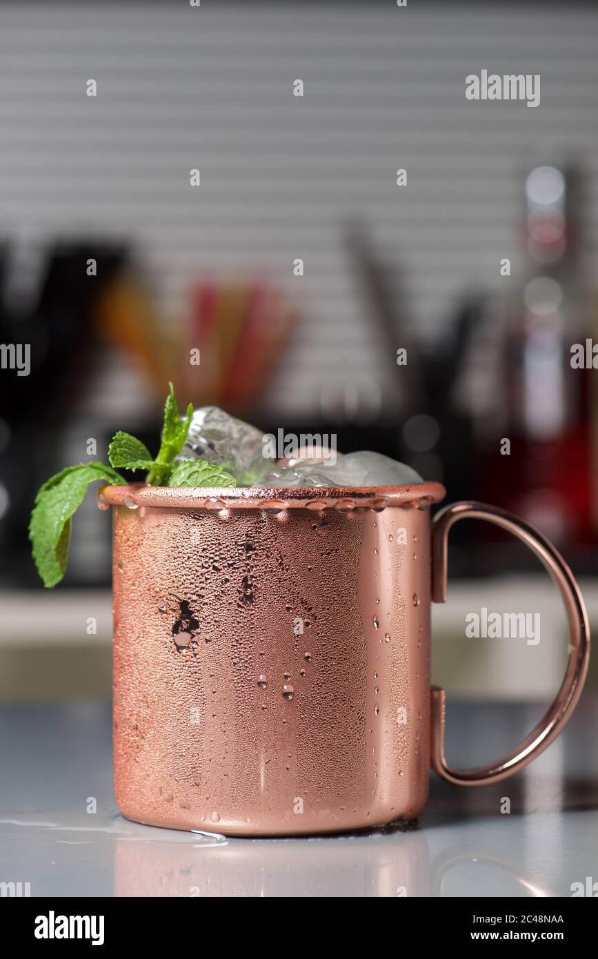 Moscow mule, also known as Vodka buck Stock Photo - Alamy