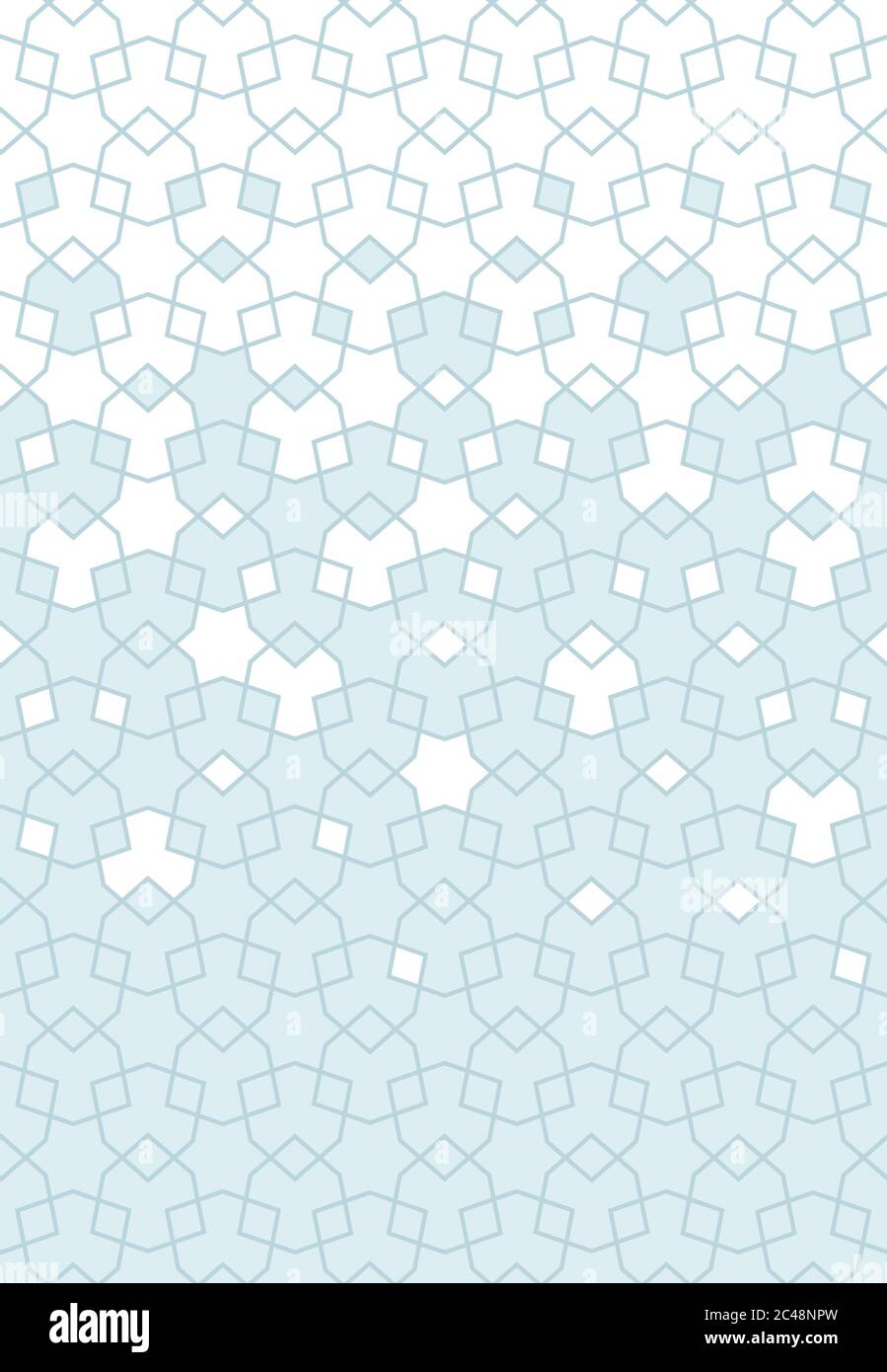 Arabic islamic vector pattern, border, decor, texture, background. Geometric halftone pattern ...