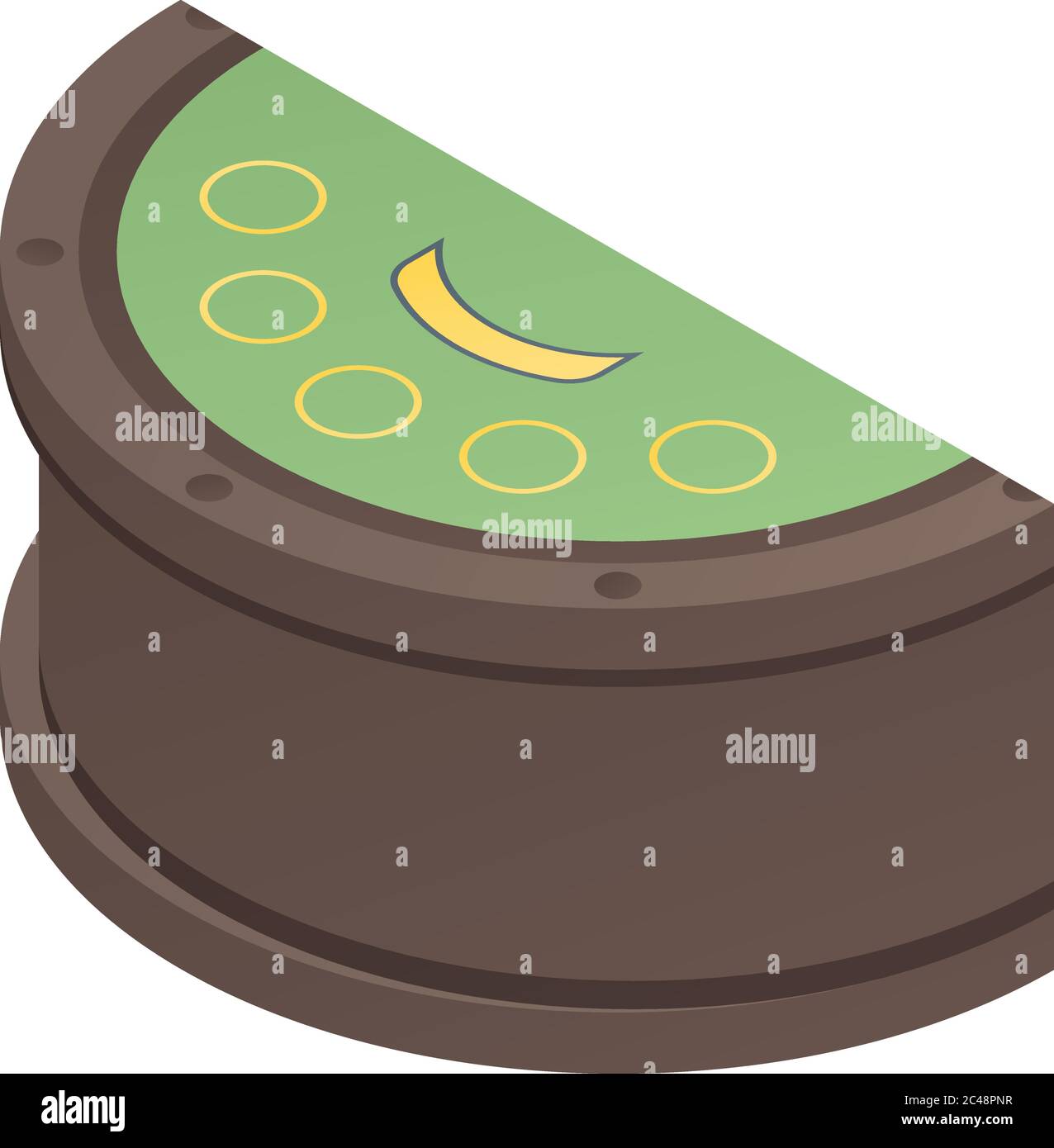 Casino roulette top view Stock Vector Images - Alamy