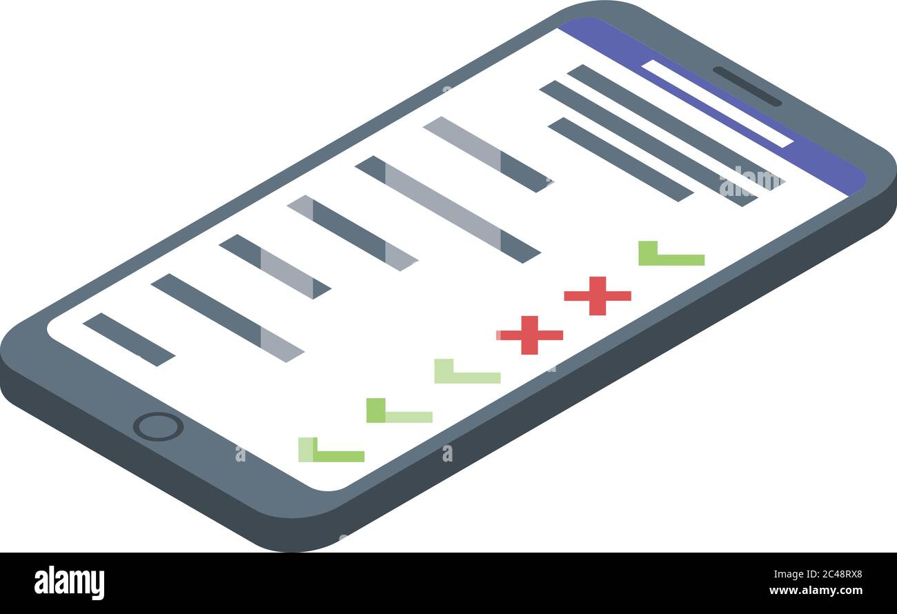 Woman tracking parcel online Stock Vector Images - Alamy