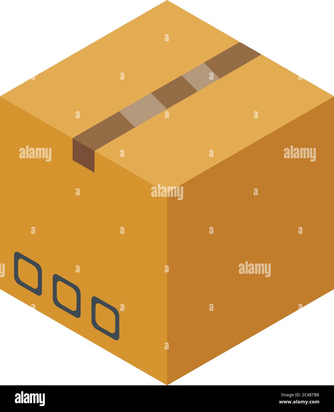 Fragile cardboard box clipart Stock Vector Images - Alamy