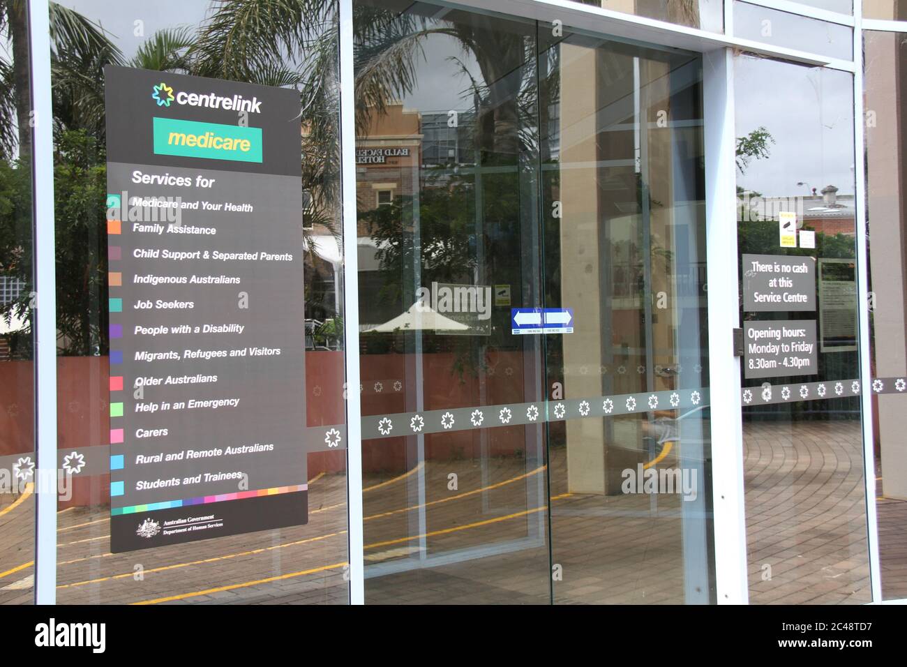 Leichhardt Centrelink office in Sydney’s inner-west Stock Photo - Alamy