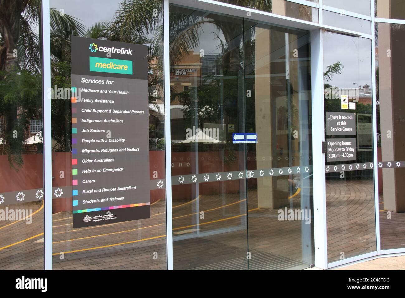 Leichhardt Centrelink office in Sydney’s inner-west Stock Photo - Alamy
