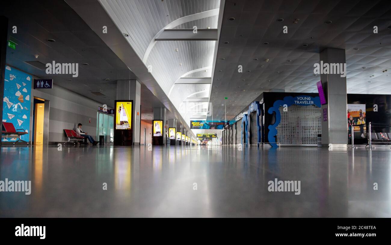 Borispol, Ukraine - June 23, 2020: Boryspil International Airport ...