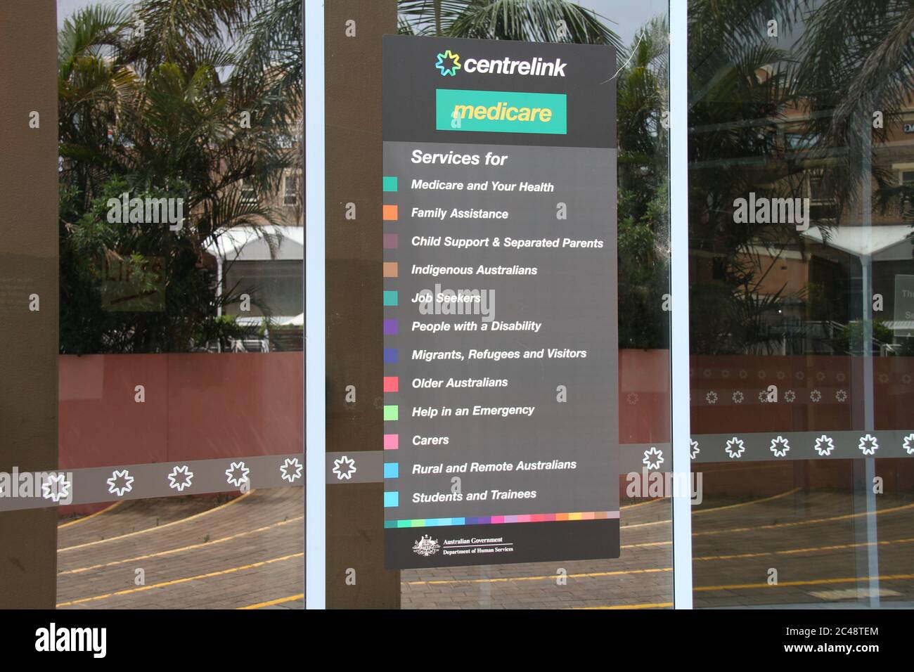 Leichhardt Centrelink office in Sydney’s inner-west Stock Photo - Alamy