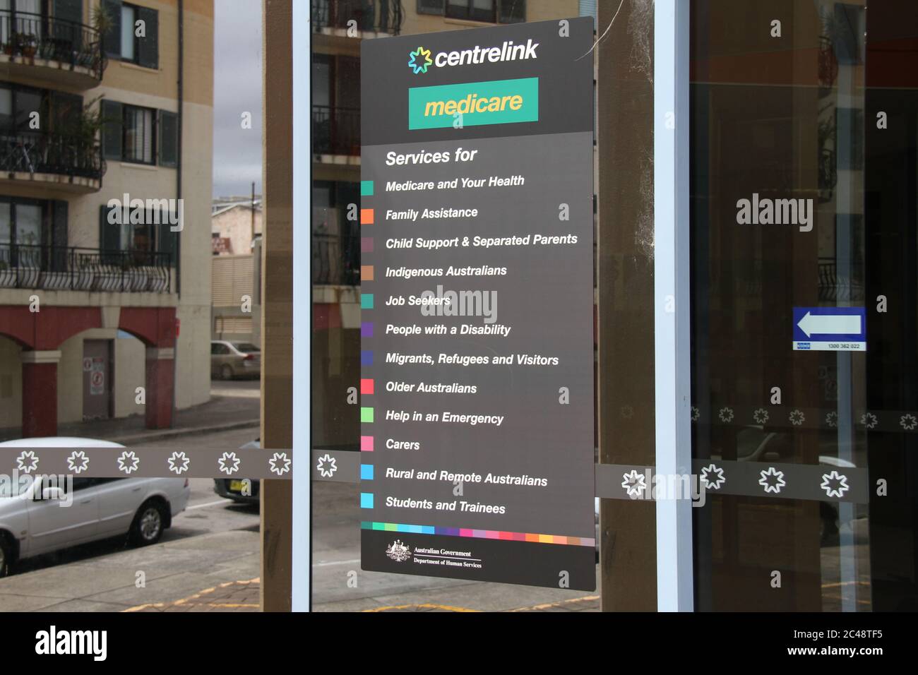 Leichhardt Centrelink office in Sydney’s inner-west Stock Photo - Alamy