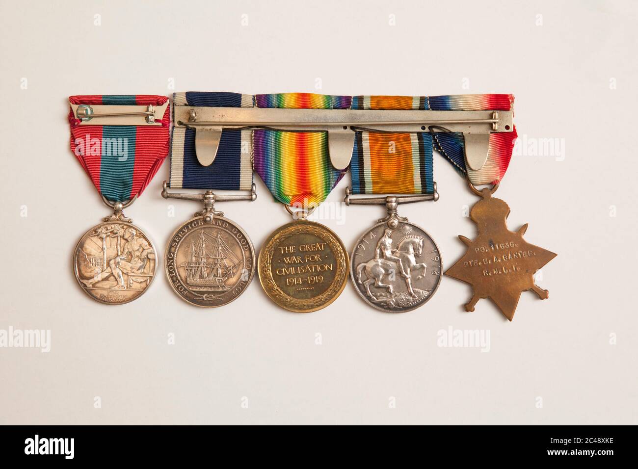 British war medals hi-res stock photography and images - Alamy