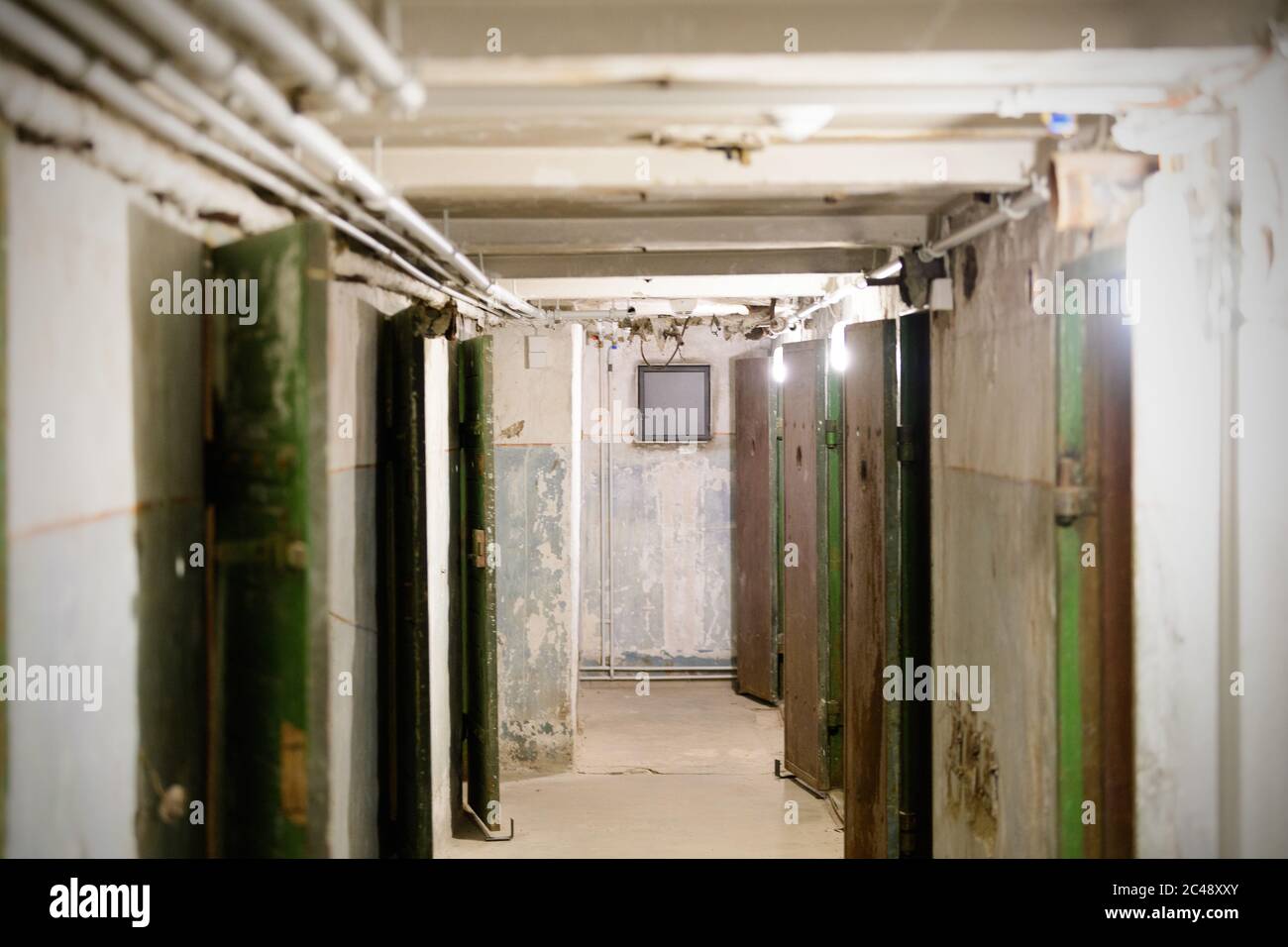 Basement prison cells basement hi-res stock photography and images - Alamy
