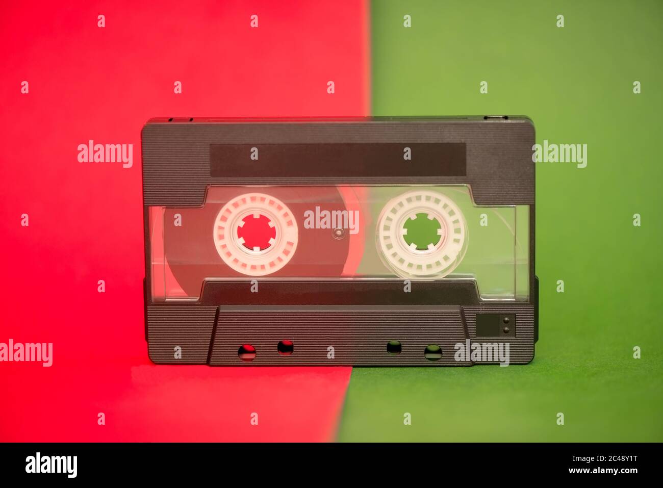 Vintage and dusty audio cassette Stock Photo - Alamy