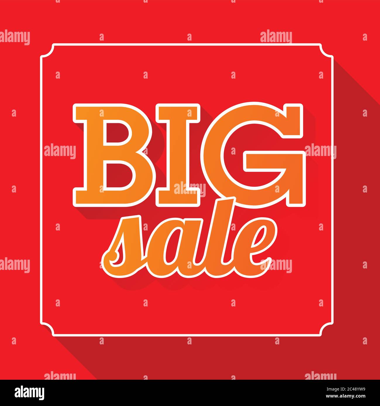 Big sale red poster with price tag, vector illustration Stock Vector ...