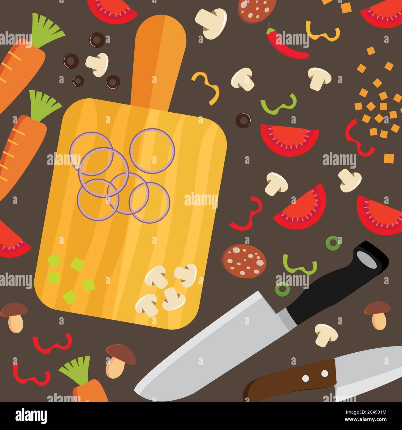 Cooking poster design. Vector illustration Stock Vector Image & Art - Alamy