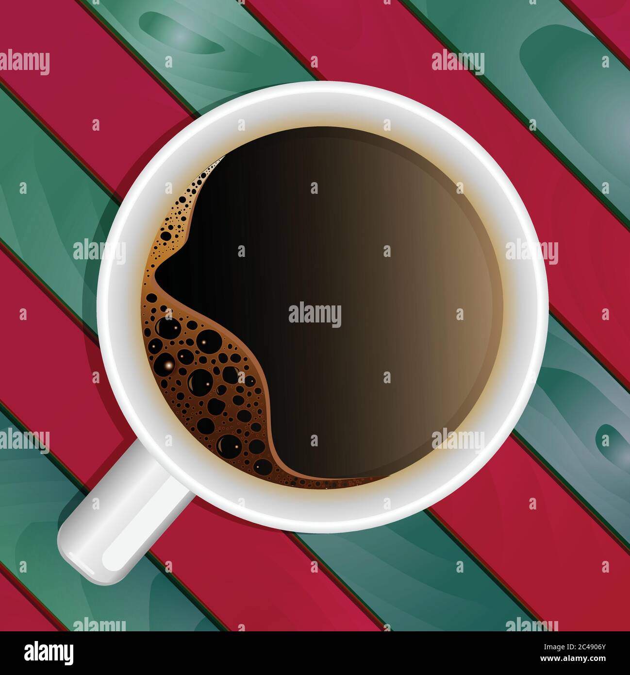 Coffee froth design Stock Vector Images - Alamy