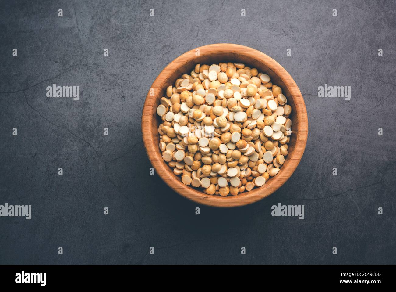 Roasted Split Chickpea Daliya / Dalia or Chana Dal is a popular healthy ...