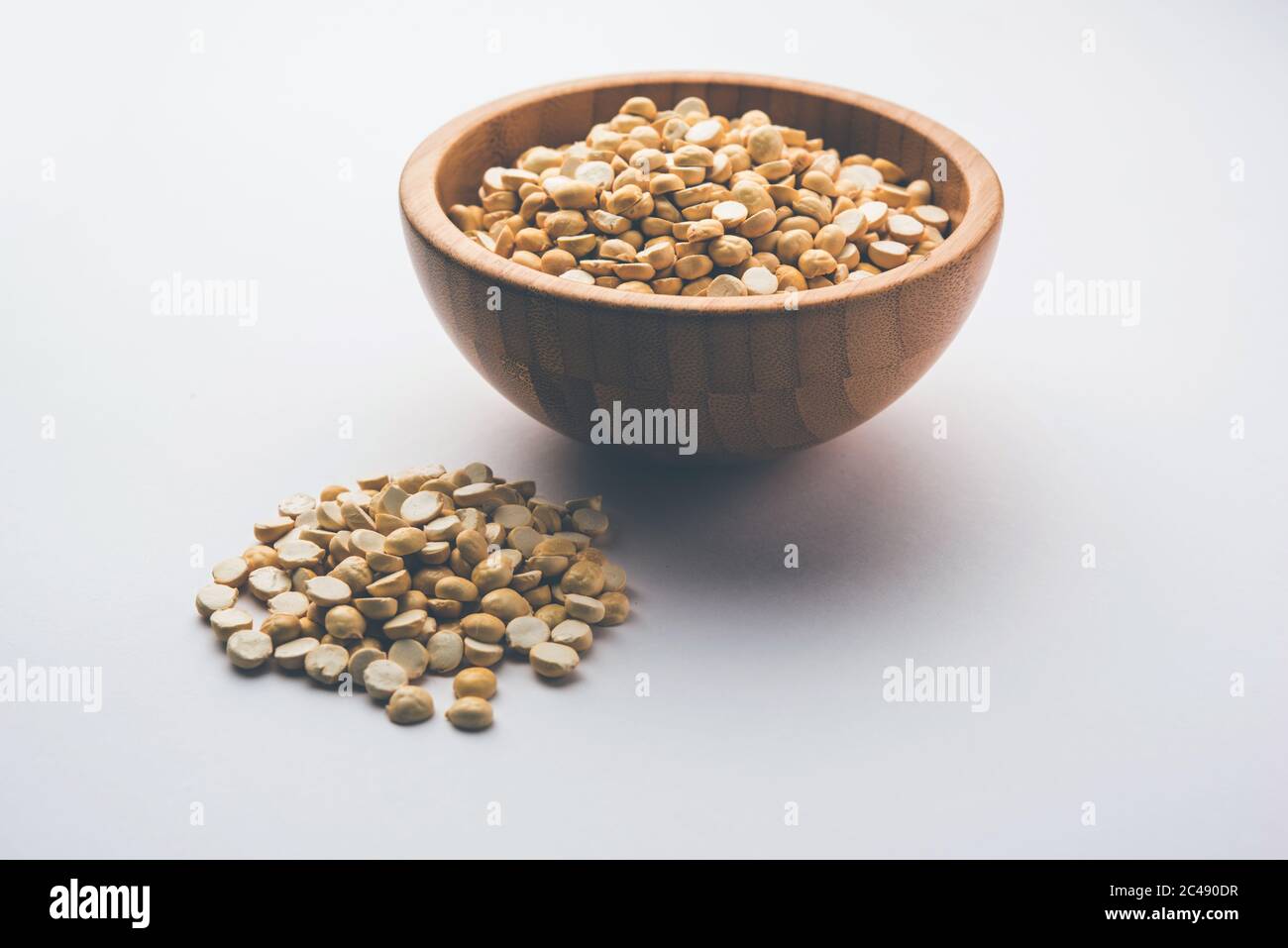 Roasted Split Chickpea Daliya / Dalia or Chana Dal is a popular healthy ...
