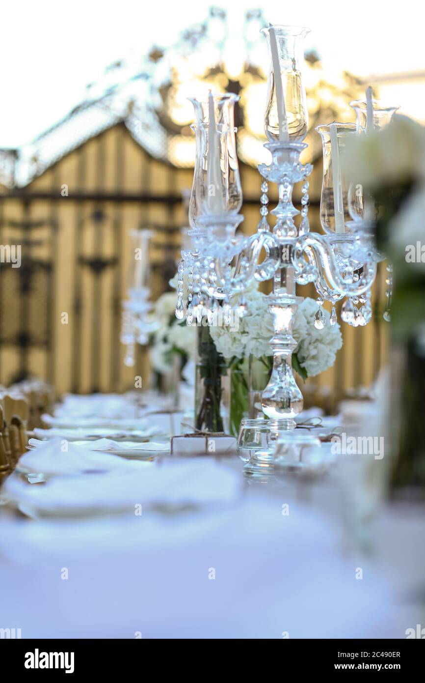 Wedding & Birthday Event Decoration Stock Photo - Alamy