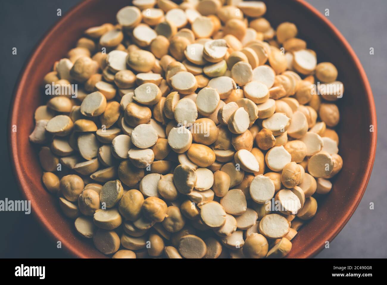 Roasted Split Chickpea Daliya / Dalia or Chana Dal is a popular healthy ...