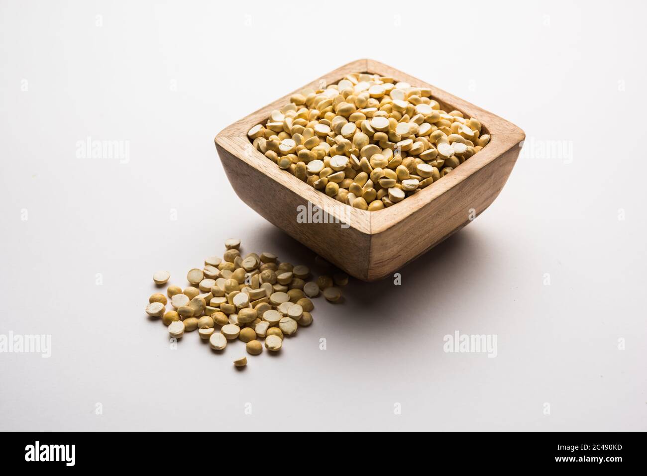 Roasted Split Chickpea Daliya / Dalia or Chana Dal is a popular healthy ...