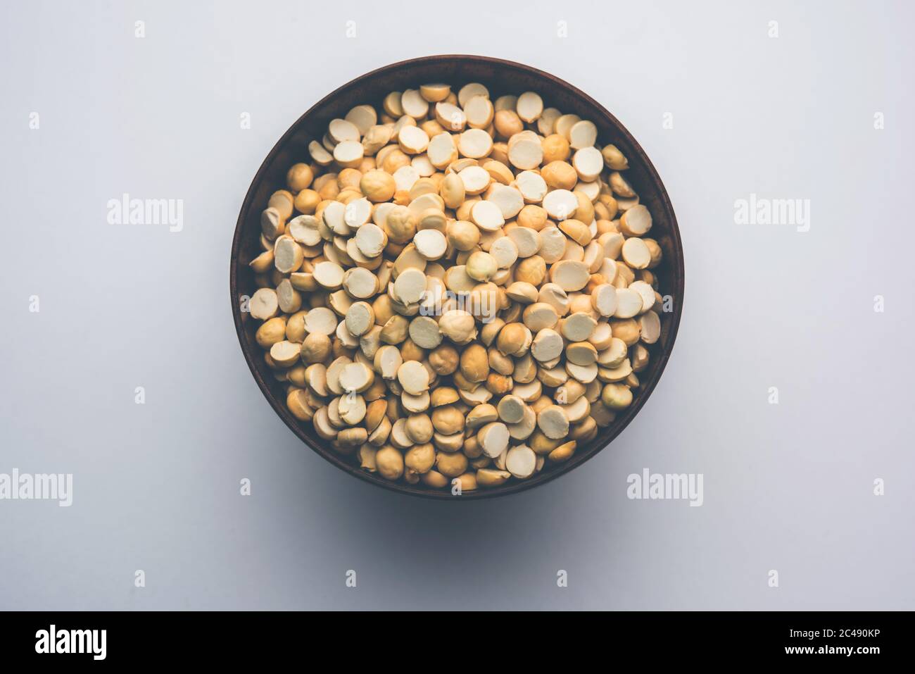 Roasted Split Chickpea Daliya / Dalia or Chana Dal is a popular healthy ...