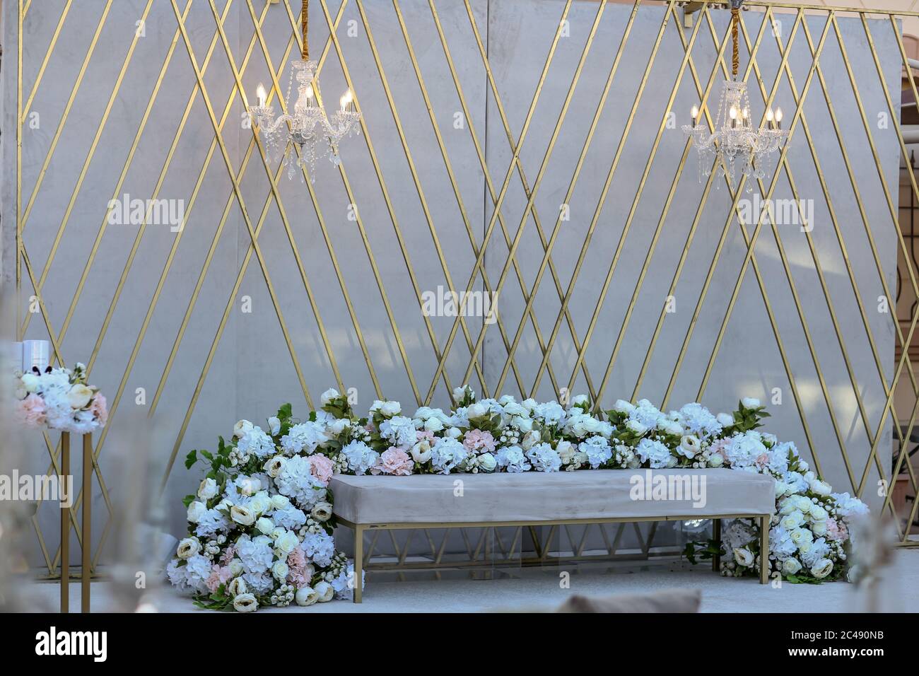 Wedding & Birthday Event Decoration Stock Photo - Alamy